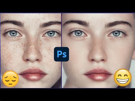Best Way To Remove Freckles Photoshop Tutorial YouTube