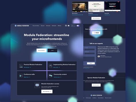 Module Federation Website By Oleksandra Nadtochii For Valor Software On Dribbble