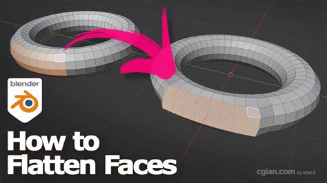 Blender How To Flatten A Surface