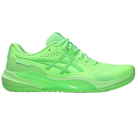 Asics Gel Challenger 15 Hard Court Mens Tennis Shoes Lime Burstgree