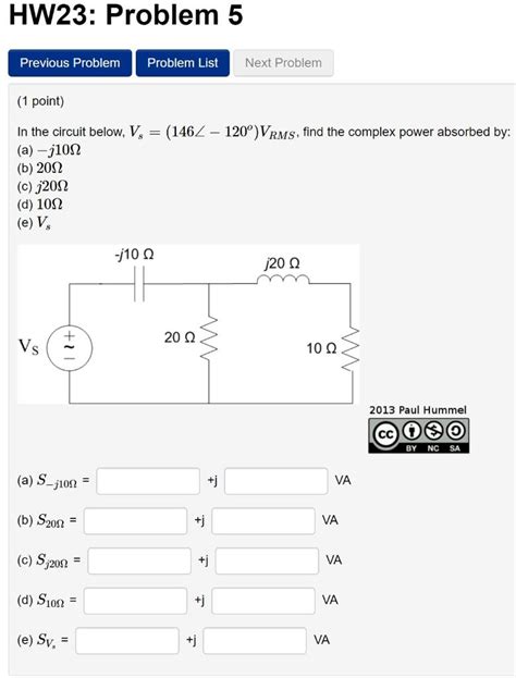 solved hw23 problem 5 previous problem problem list next