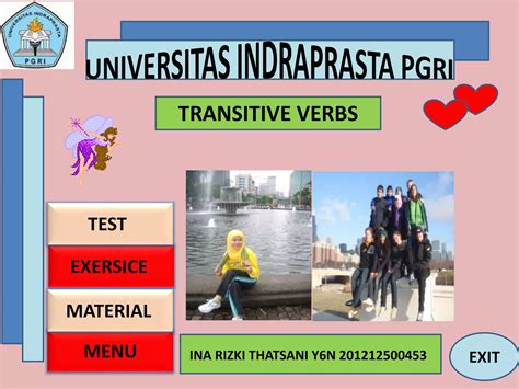 Slide Master 33 Transitive Verbs Ppt Free Download