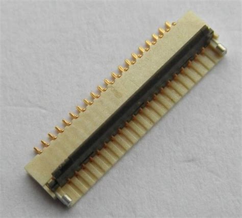Fpc Connector Ffc Socket 0 5 Pitch 1 0mm 20pin Bottom Contact Zif Front Flip Id 8873860 Product