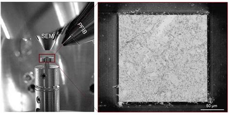 Pfib Sem Spin Mill Technique Geometry Of Pfib And Sem In Respect To