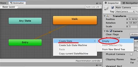UnityAnimatorControllerの基本とアニメーション遷移の方法 電脳産物