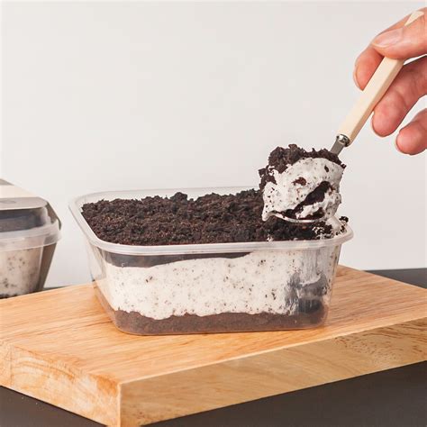 쿠키앤크림 무설탕 케이크 오레오 다이어트 디저트 저당빵 아이스박스케이크 190g 프레시헬스