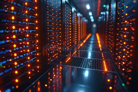 Future Big Data Technology Concept Global Network Business Process