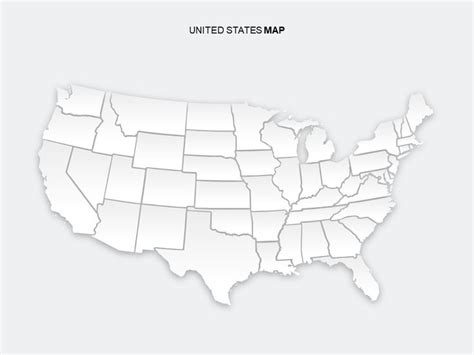 Powerpoint Us Map With States Map Of World My Xxx Hot Girl