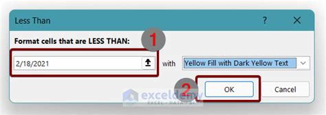 Apply Conditional Formatting To Overdue Dates In Excel 3 Ways