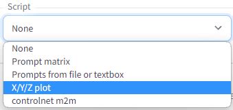 X/Y/Z plotの使い方【Stable Diffusion web UI】 | ジコログ