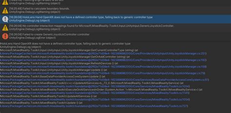 OpenXR HoloLens Remoting Generates Error And Warning Issue Microsoft