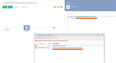 Cant Access Recordid Of Signal Start Community Creatio