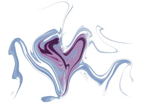 Heart Strings Distorted View Imagery Digital Art And Ai Abstract