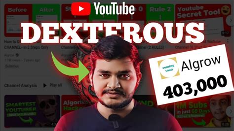 How Algrow Dominates Youtubehis Secret To Beat The Youtube Algorithm
