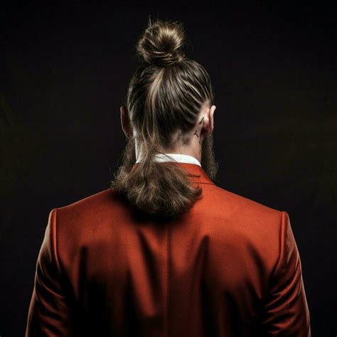 Man Hair Style From Back Side Stock Photo At Vecteezy