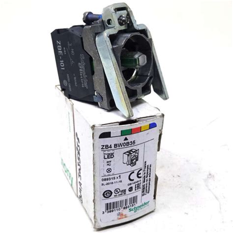 Light Block Zb4bw0b35 Schneider 1no 1nc Green 089315 Axxa Motor