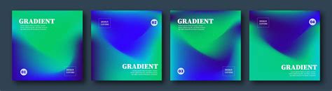 Premium Vector Blurred Backgrounds Set With Modern Abstract Blurred