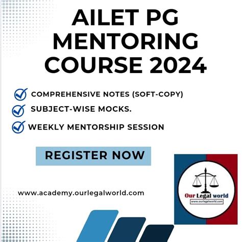 Ailet Pg Mentorship Course 2024 Our Legal World
