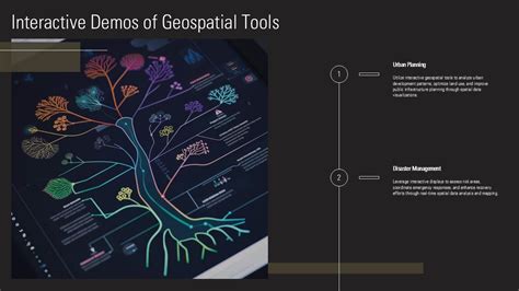 interactive demos of geospatial tools vector database ppt powerpoint st