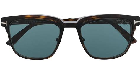 Tom Ford Magnetic Block Flip Up Sunglasses In Black For Men Lyst