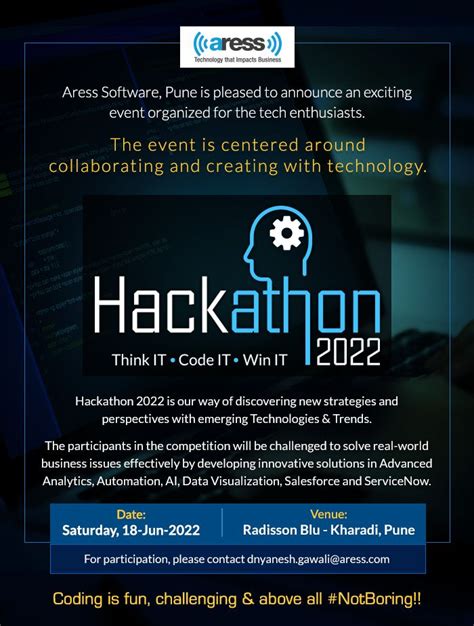 Aress Software On Linkedin Hackathon Aress Techevent Technology