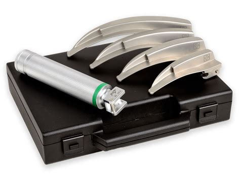 Set Laringo Maxlite F O Led 4 Lame Mc Int 1 2 3 4 2 5v Texa Biomedicali