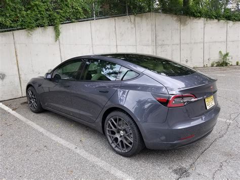 Tesla Model 3 Grey Tsw Nurburgring