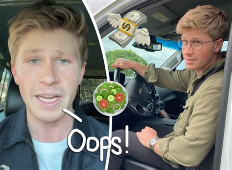 Robert Irwin Caught Dining And Dashing Oh No Perez Hilton