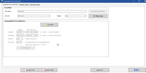 Determination Of The Location Coordinate Graph Download Scientific Diagram