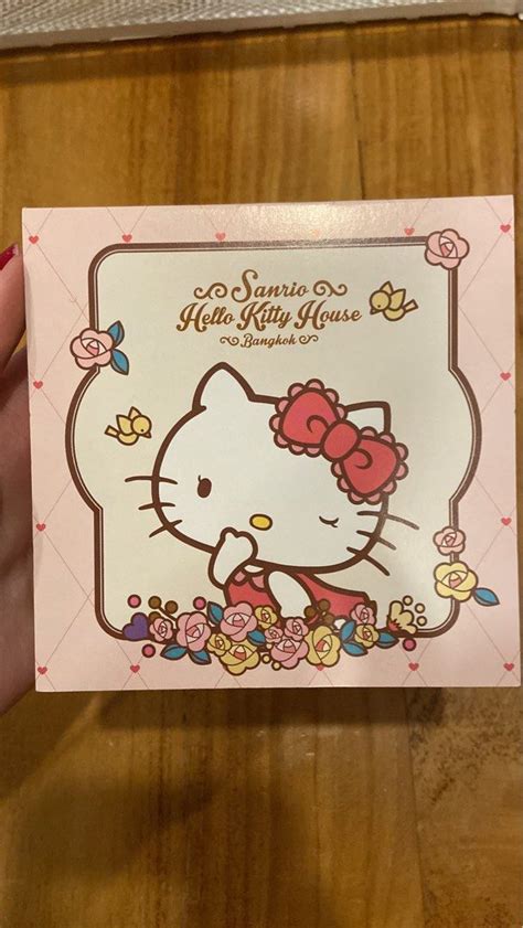 Sanrio Hello Kitty Notepad From Hello Kitty House Bangkok Computers