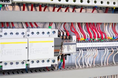 Premium Photo Box For Color Wires Of Distribution Of An Electricity