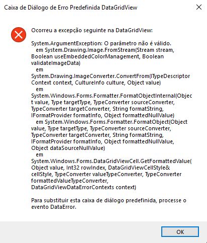 Sql Error On DataGridView Reading A Certain Field Stack Overflow