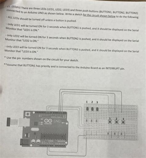 Solved Pts There Are Three LEDs LED LED LED Chegg