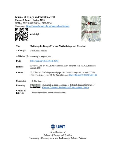 Defining The Design Process Methodology And Creation Pdf Creativity Thought