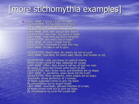 Ppt Zeugma And Stichomythia Powerpoint Presentation Free Download Id