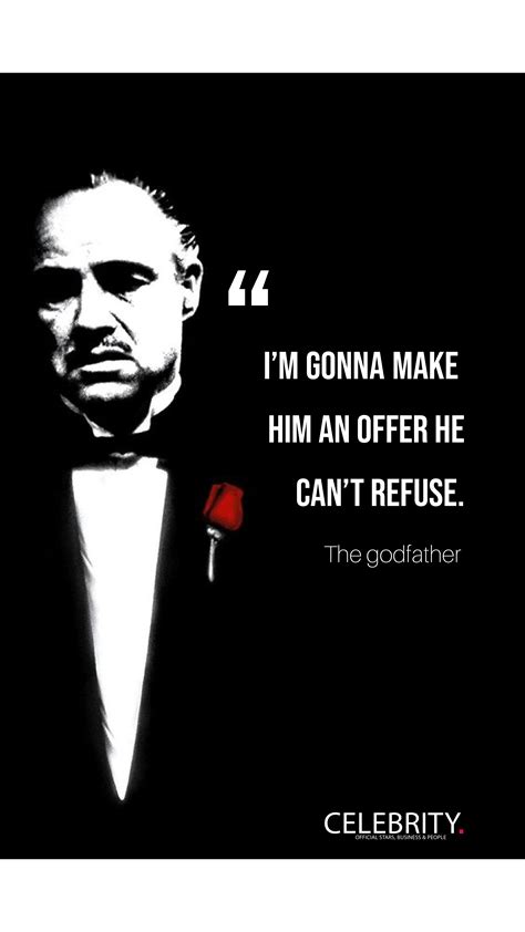 Most Memorable Quotes And Dialogues From The Godfather Godfather Quotes