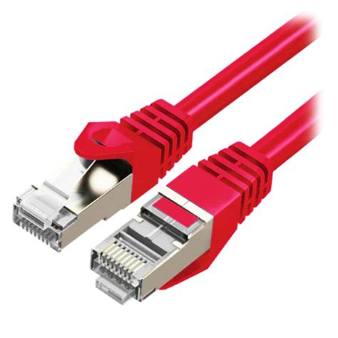 Buy Cruxtec Cat7 10gbe Triple Shielding Ethernet Cable Red 5m Crxtec