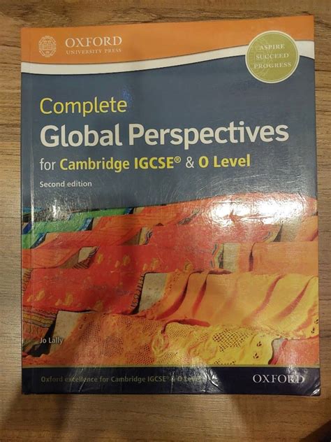 Complete Global Perspectives For Cambridge IGCSE And O Level Second Edition OXFORD Hobbies