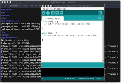 将 Arduino Ide 移植到 Risc V 64 Kxxt