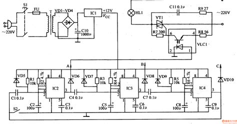 Illumination Controller 6 Control Circuit Circuit Diagram