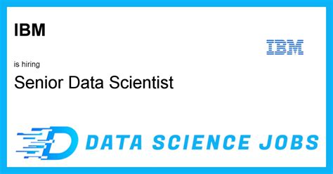 On Linkedin Senior Data Scientist At Ibm