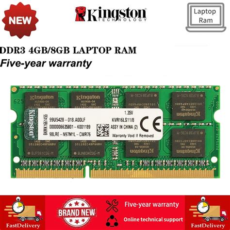 Kingston Ddr3 Ram Laptop 4gb 8gb 1333 1600mhz Sodimm Memory Ddr3l Pc3l 12800s Shopee Malaysia