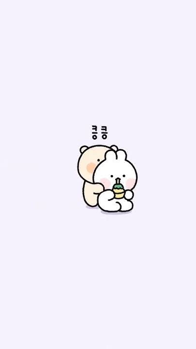 킁킁킁🐽퍽🫵 릴스 캐릭터 릴스타그램 귀여운 곰돌찡 토끼찡 커플 Youtube
