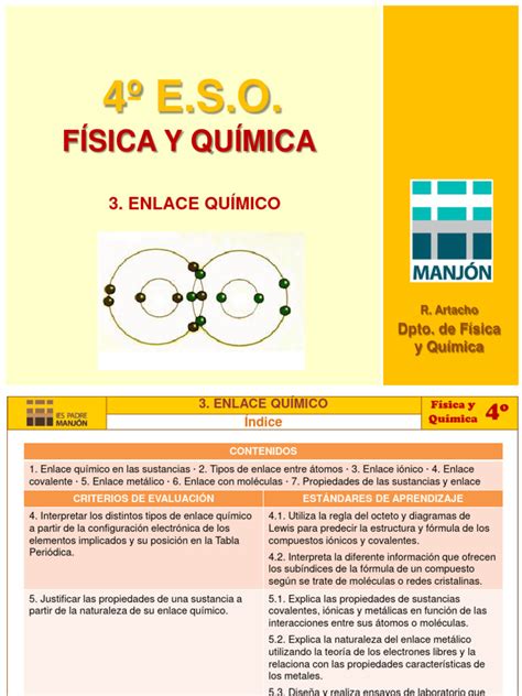 Enlace Quimico Pdf Enlace Químico Polaridad Química