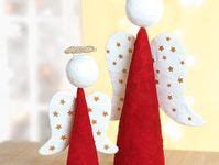 Descubre 18 Ideas De Angelitos Con Telas E Icopor Y Navideños En