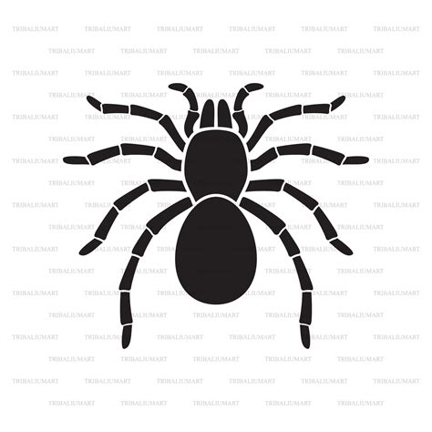 Spider Silhouette Clip Art