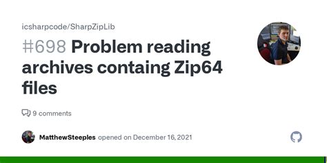 problem reading archives containg zip64 files · issue 698