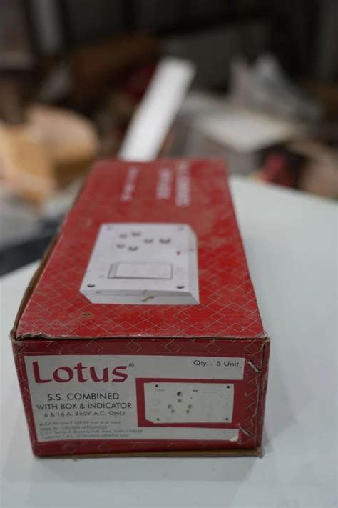 Lotus Ss Combined Box Indicator Switch At Rs 400 Piece Pehowa Id 2854517122462