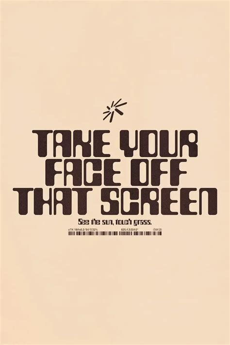 Touch Grass Poster Postertok