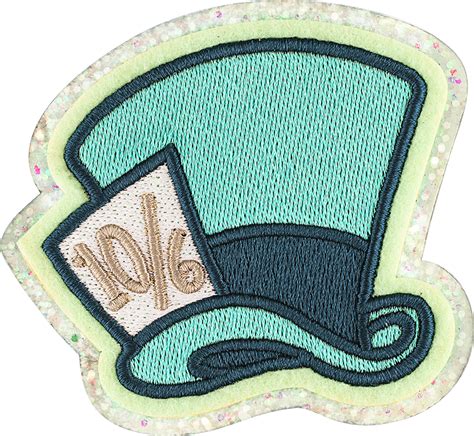Mad Hatters Hat Patch